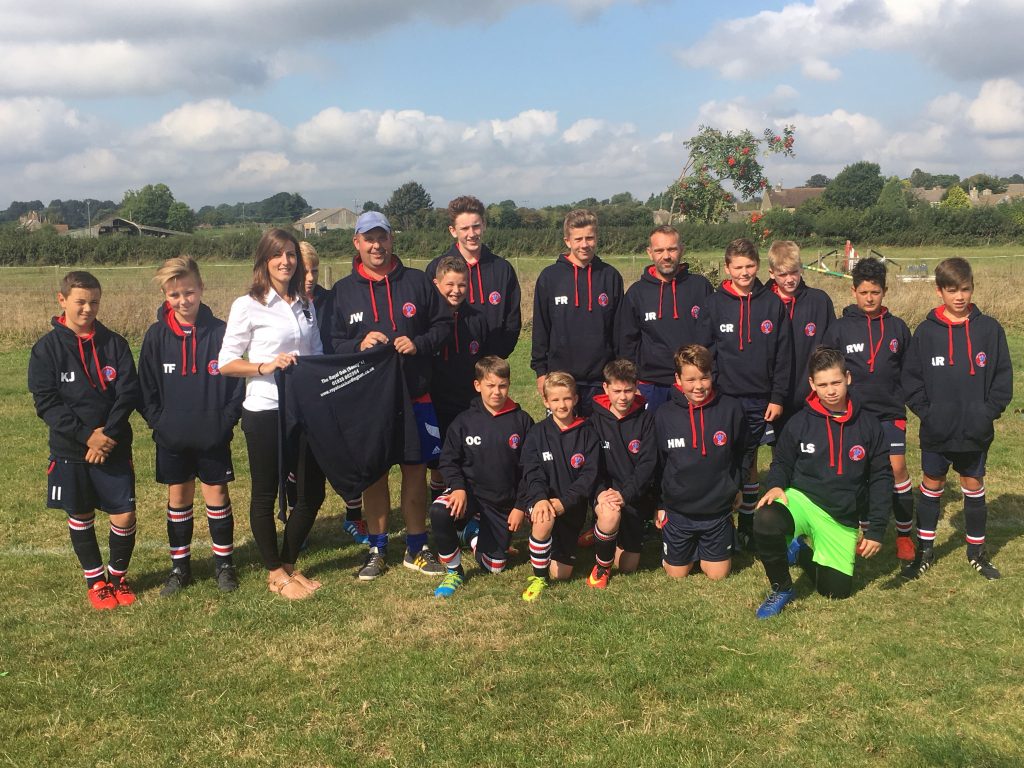 U13's New Hoodies - East Coker Cockerels FC